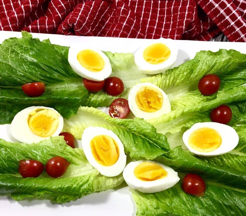 Deconstructed Caesar Salad