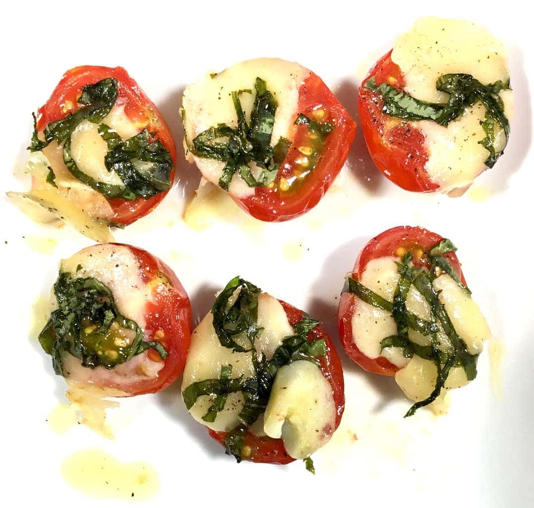 Caprese Tomato Bites
