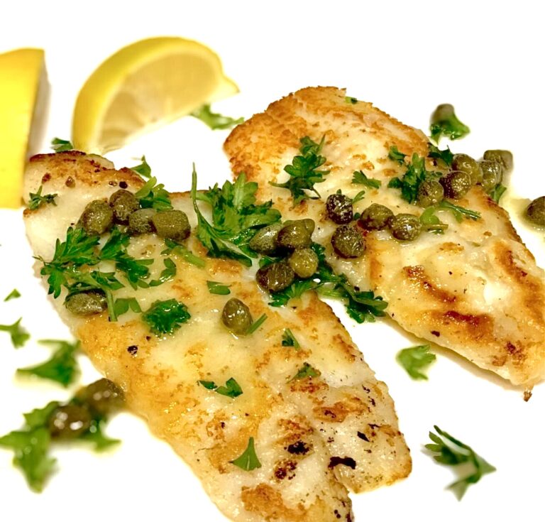 Dover Sole With Lemon And Capers